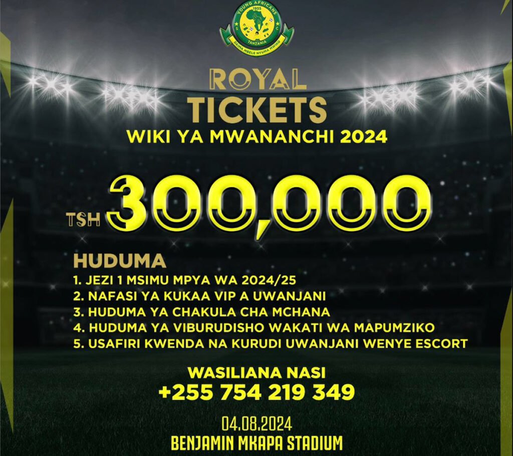 Wiki ya Mwananchi 2024 (Yanga Day): Tarehe, Matukio na Bei ya Tiketi ...