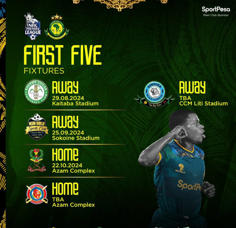 Ratiba ya Mechi za Yanga Ligi Kuu NBC 2024/2025 - HABARI FORUM