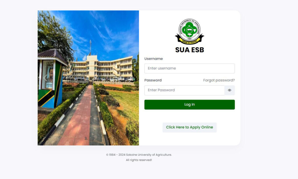 Majina Ya Waliochaguliwa Kujiunga Na Chuo Kikuu Cha SUA 2024/2025 ...