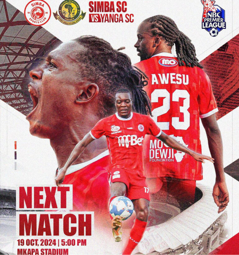 Simba Vs Yanga Sc Leo 19/10/2024 Saa Ngapi? - HABARI FORUM