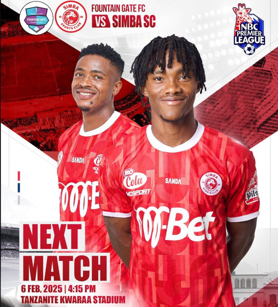 Kikosi cha Simba vs Fountain Gate Leo 06 Februari 2025 - HABARI FORUM