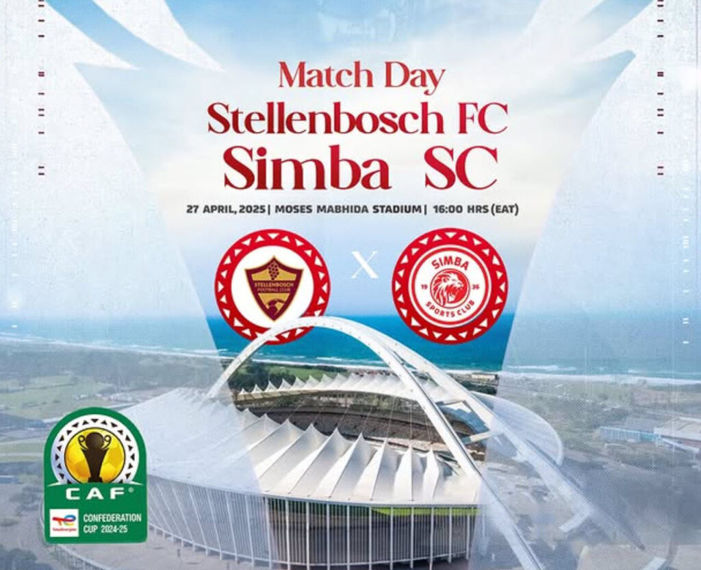 Kikosi cha Simba SC vs Stellenbosch Leo 27 April 2025 - HABARI FORUM