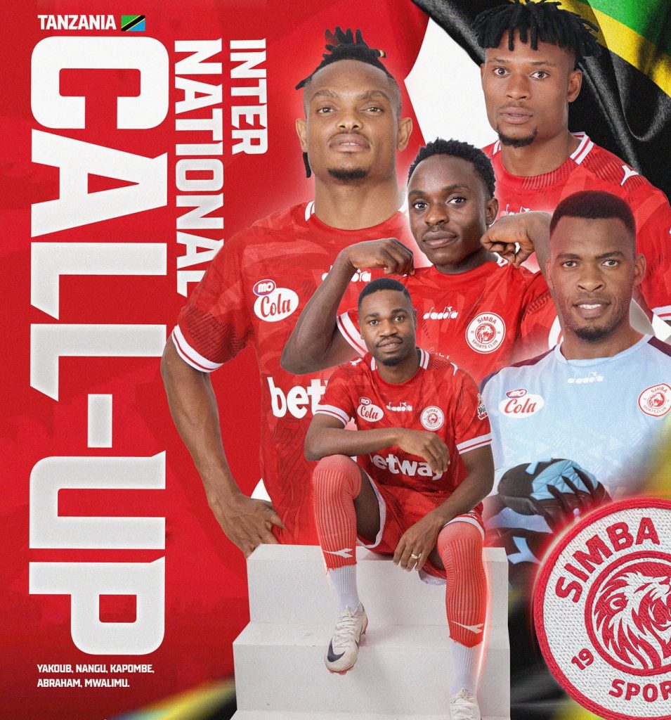 Wachezaji wa Simba Walioitwa Timu za Taifa November 2025 - HABARI FORUM